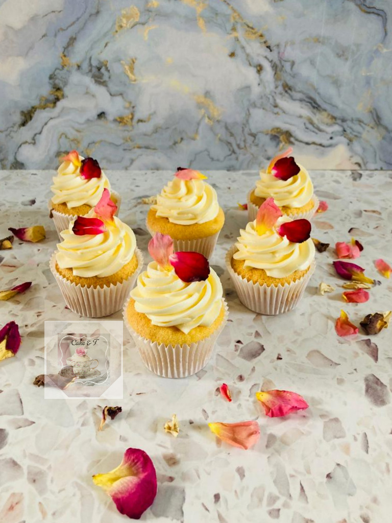 Rose Kulfi cupcakes – Cake & T